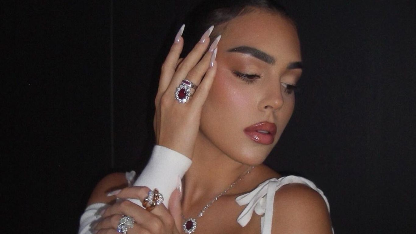 Georgina Rodríguez impone tendencias con uñas acrílicas almendra ...