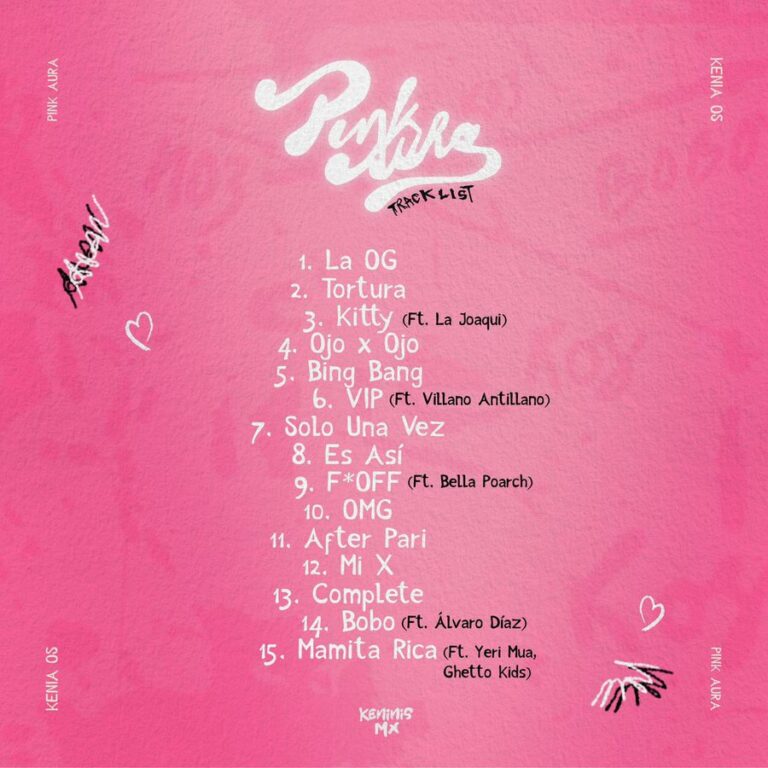 Kenia Os: reseña de "Pink Aura" - Urbanda Magazine