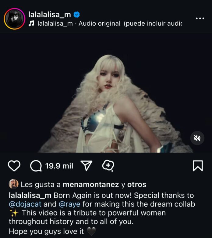 Letra completa y significado de Born Again de Lisa