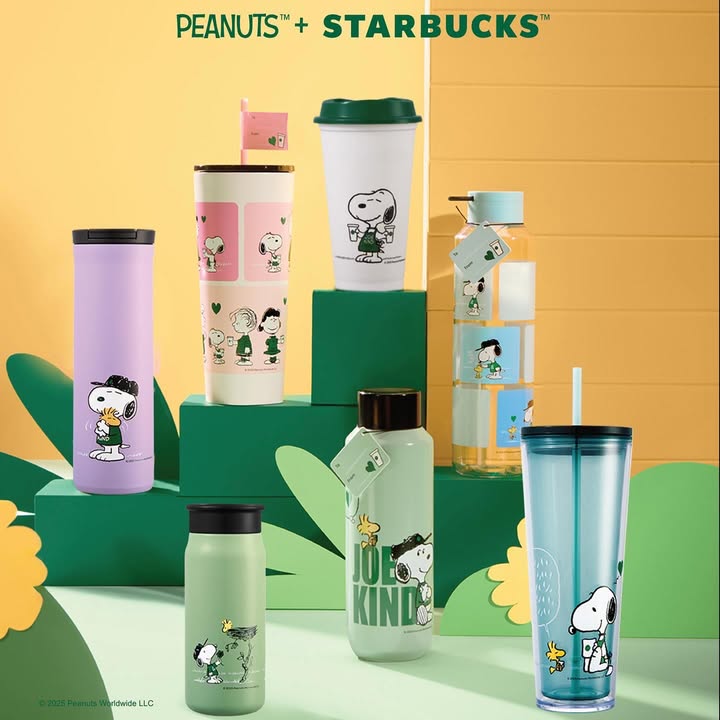 ¿Cuánto costaría comprar la colección de Snoopy x Starbucks?