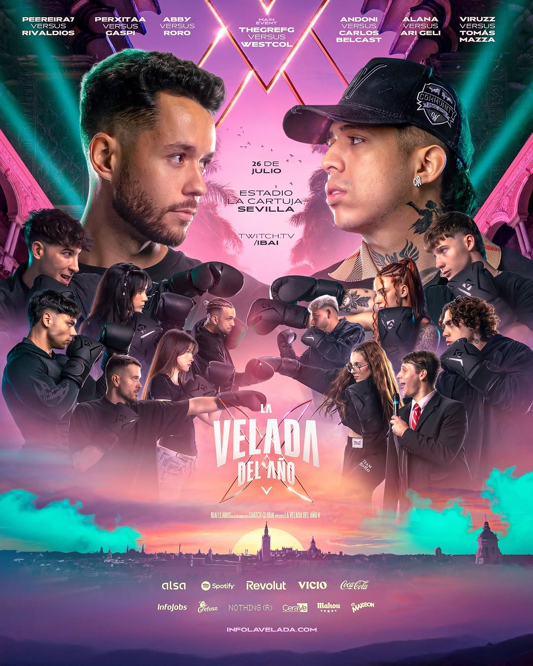 La Velada del Año 5: Fecha, peleas y dónde ver - Urbanda Magazine