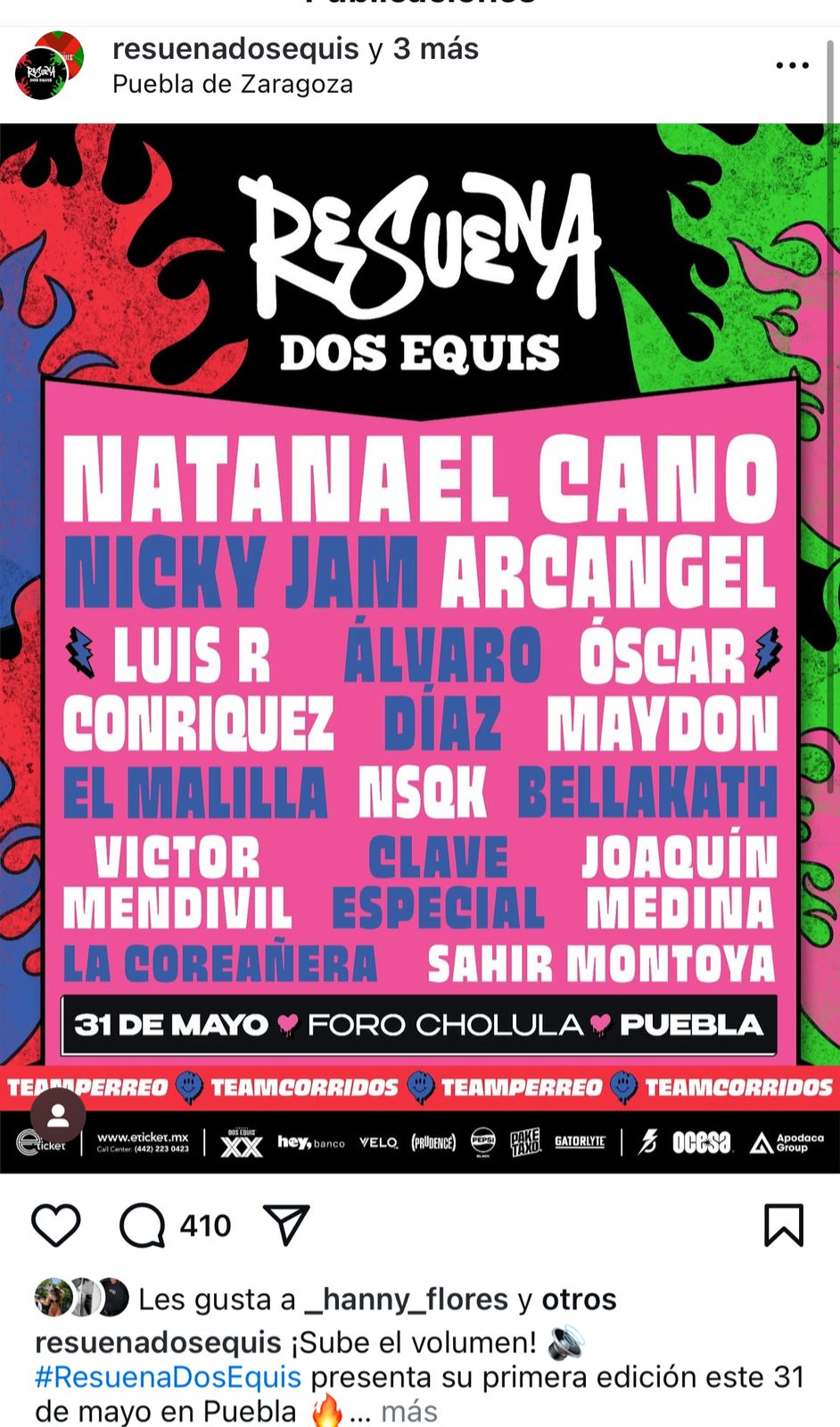 Festival Resuena Dos Equis 2025: lo que necesitas saber